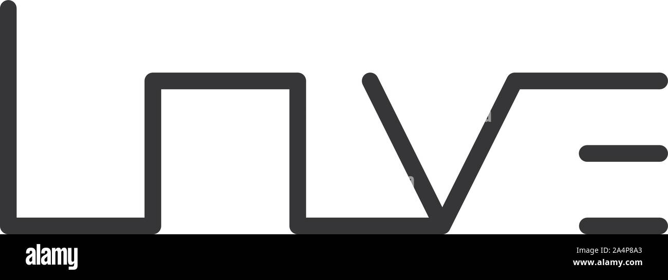 Love word lettering isolated on white background. Font type,vector logo ...