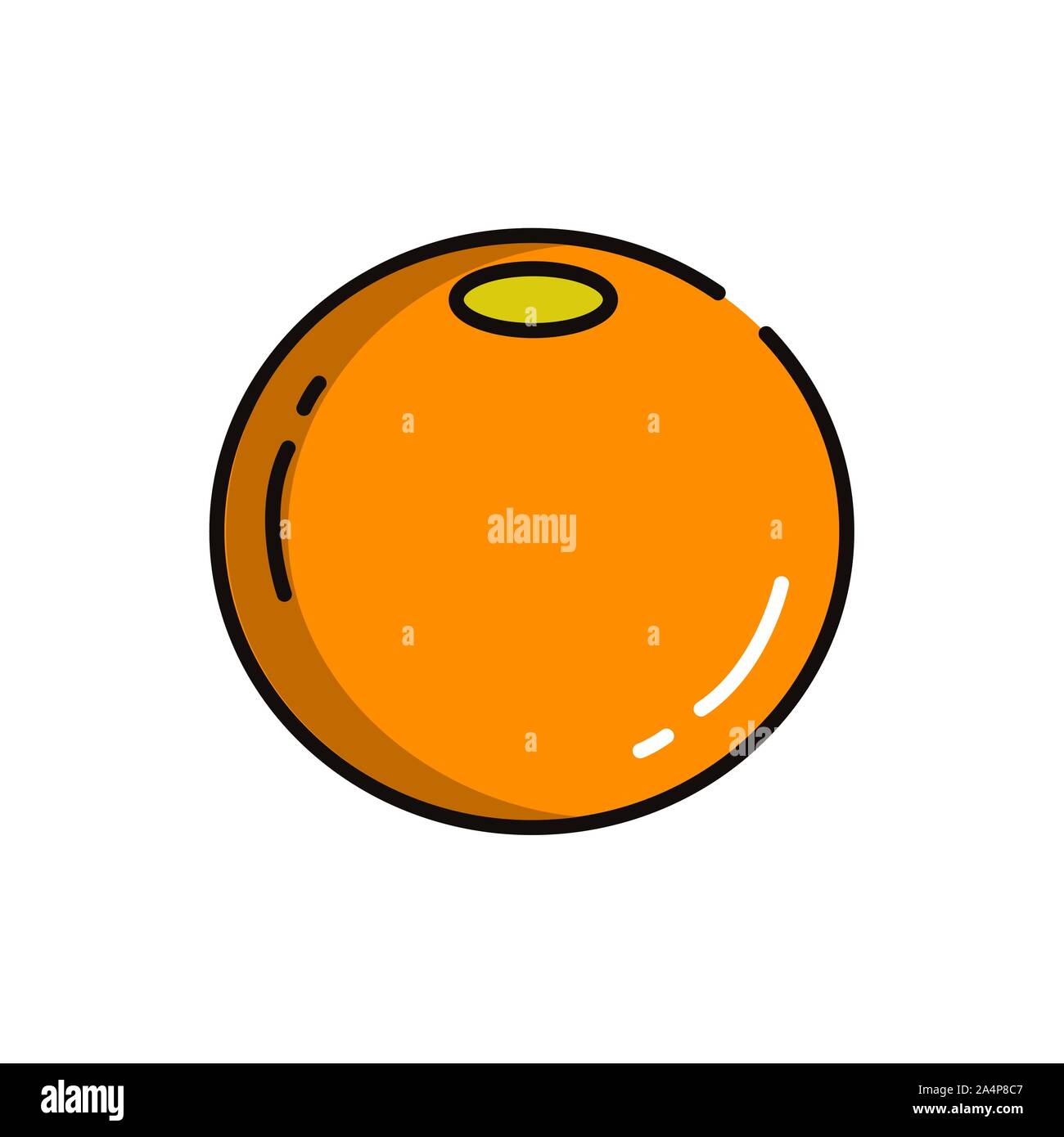 lulo icon design, Fruit healthy organic food sweet and nature theme ...