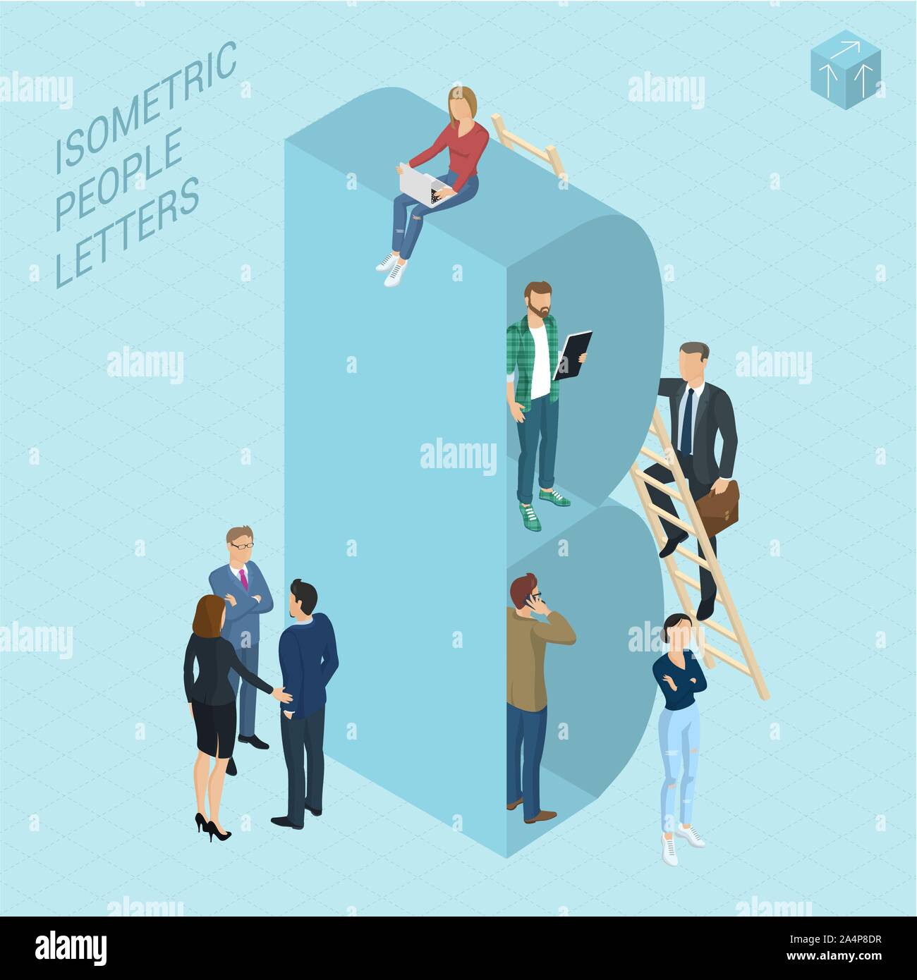 Back to front letters Stock Vector Images - Alamy