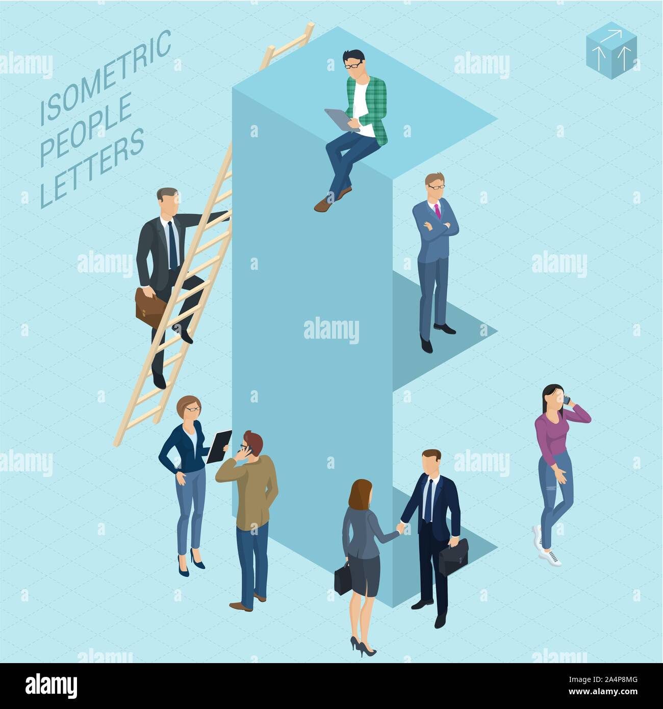 Back to front letters Stock Vector Images - Alamy