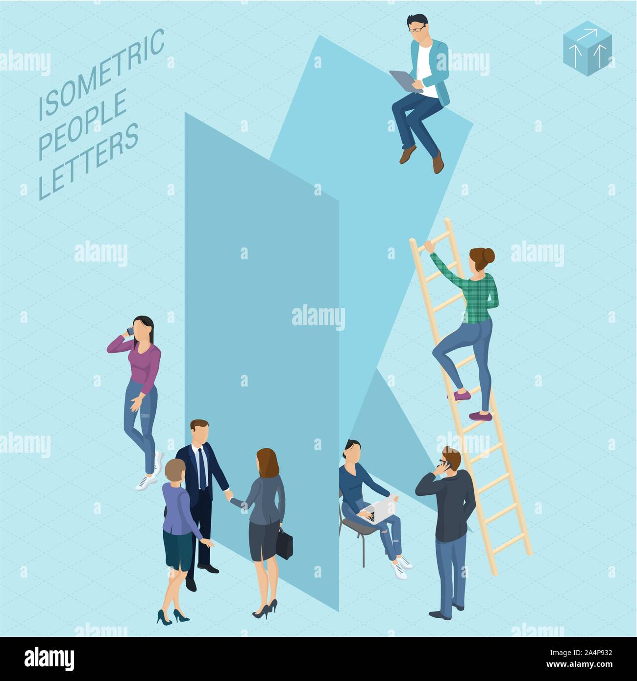 Back to front letters Stock Vector Images - Alamy