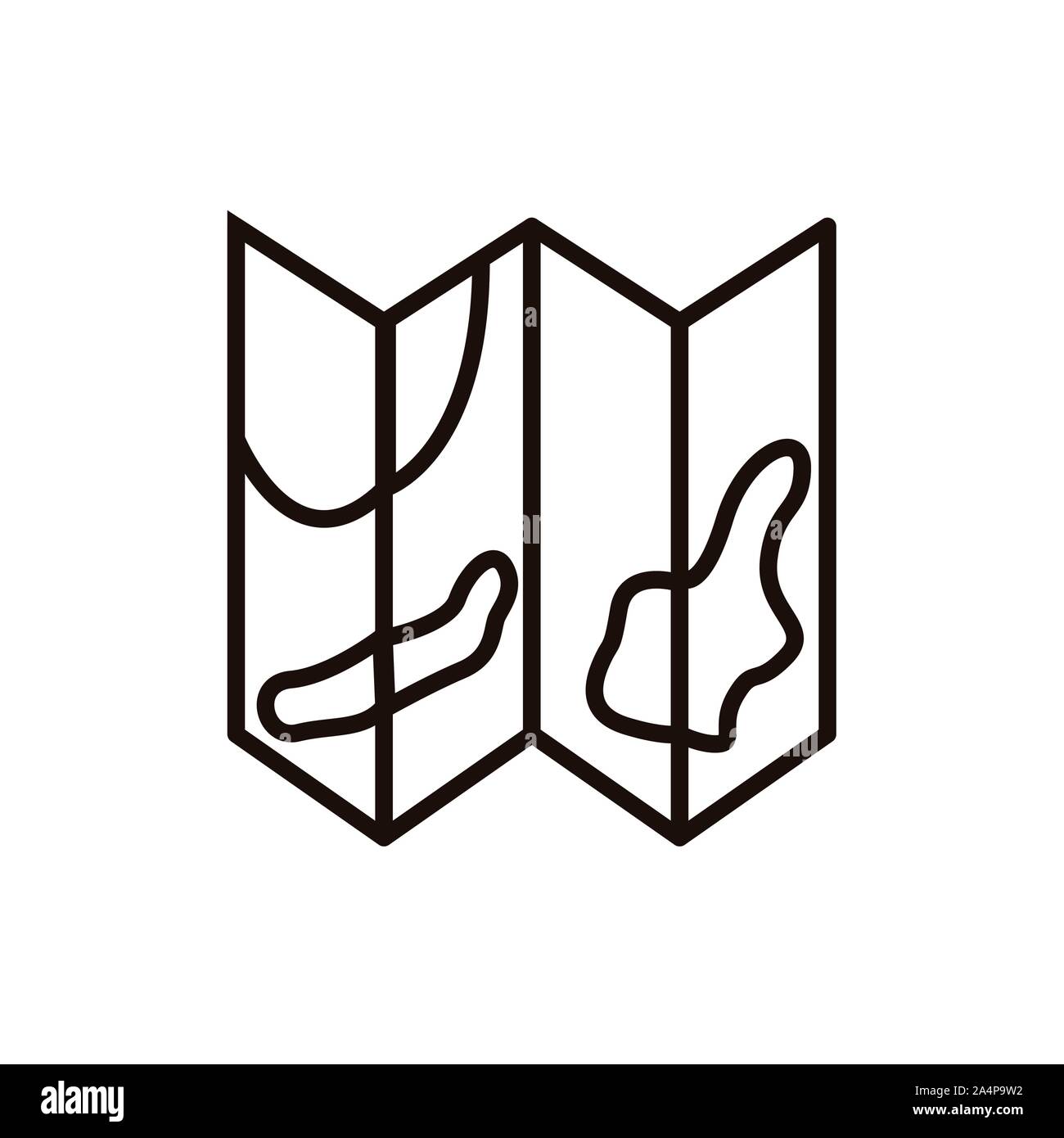 Travel map design, trip airport vacation journey holiday transport and ...