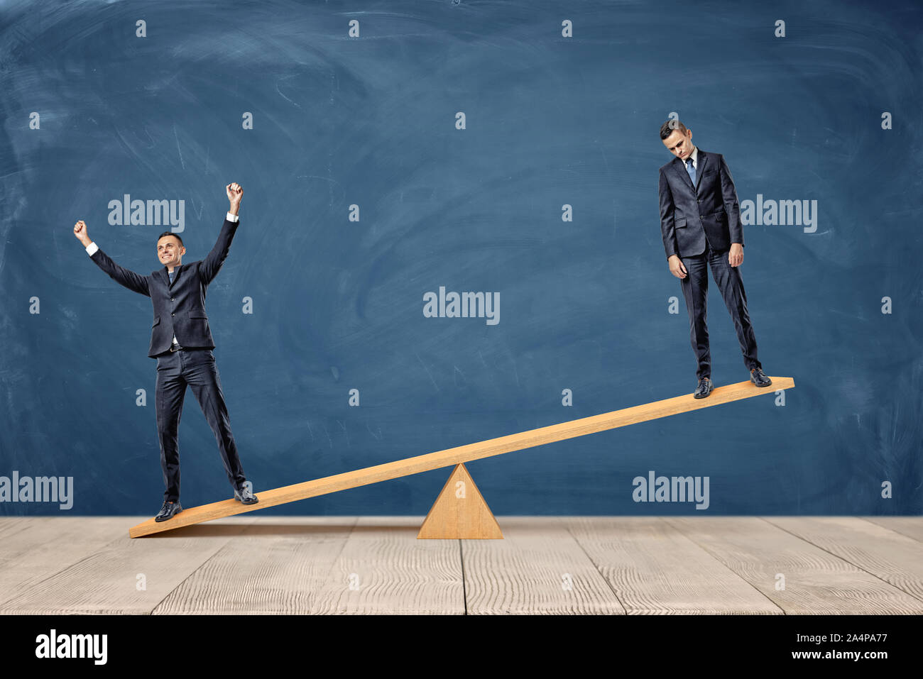 People unbalanced scale hi-res stock photography and images - Alamy