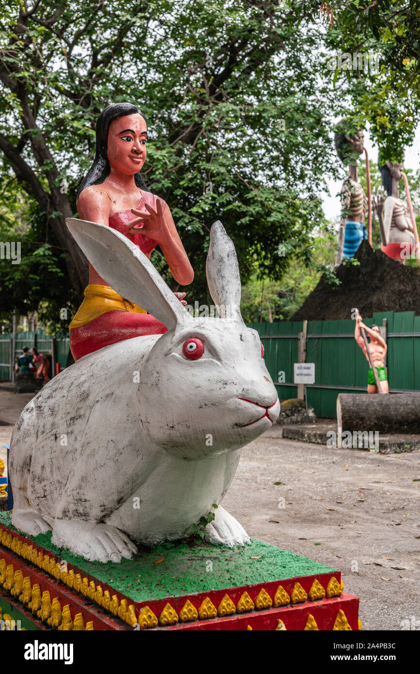 Bang Saen, Thailand - March 16, 2019: Wang Saensuk Buddhist Monastery ...