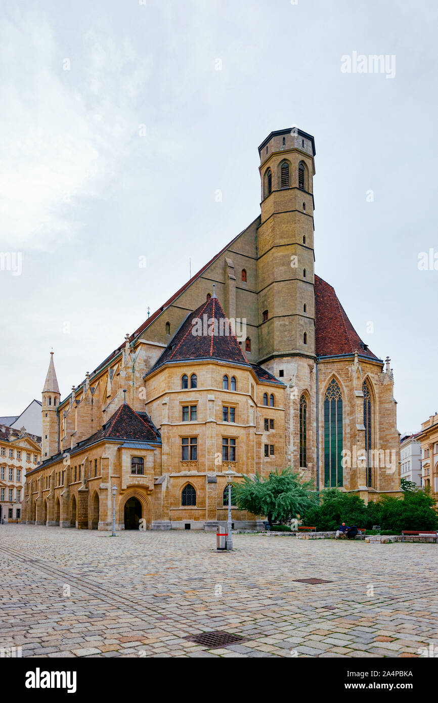 Minoritenkirche Church on Minoritenplatz in Vienna Stock Photo - Alamy