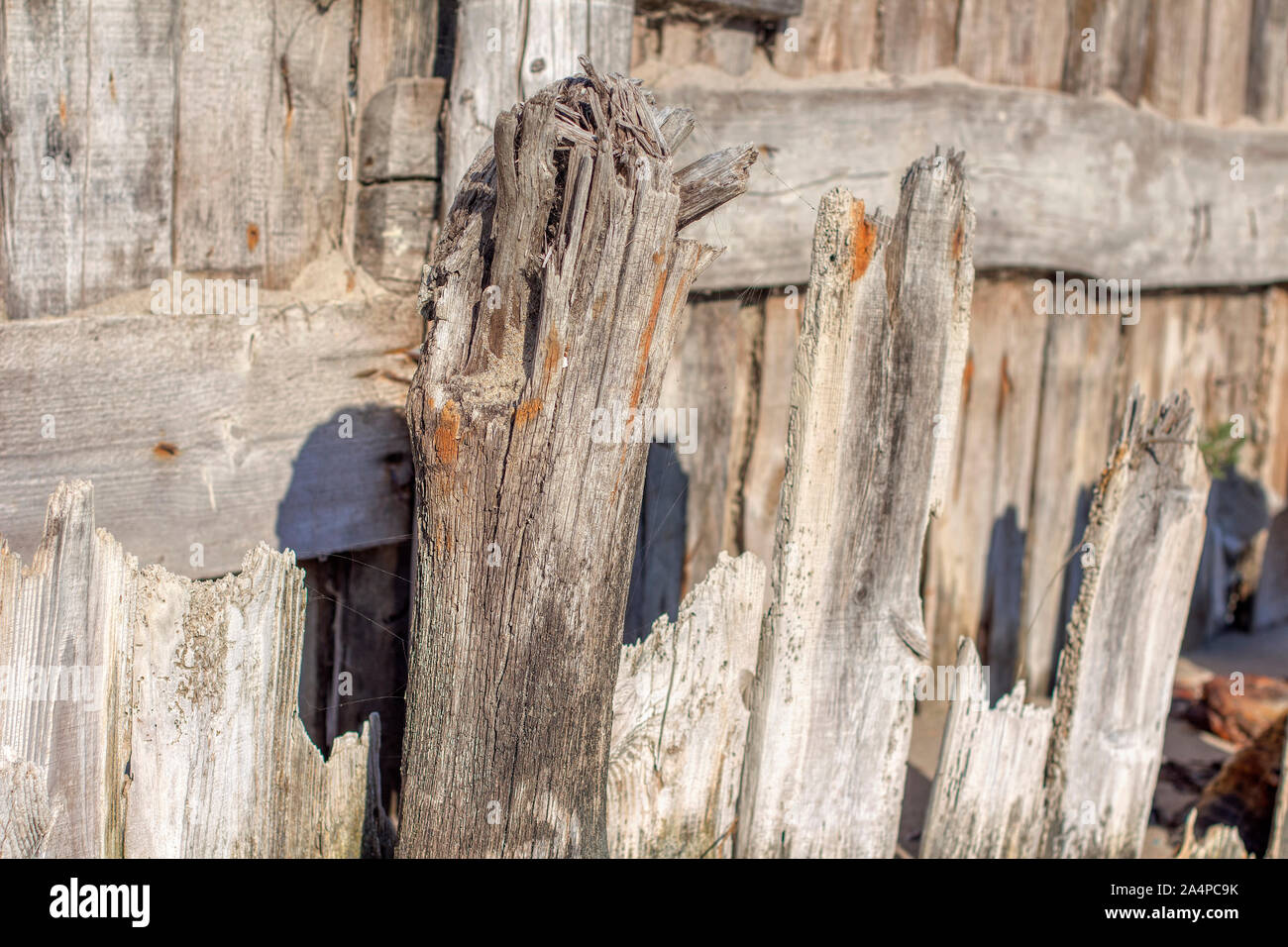 old harbour with rotten wooden slats Stock Photo - Alamy