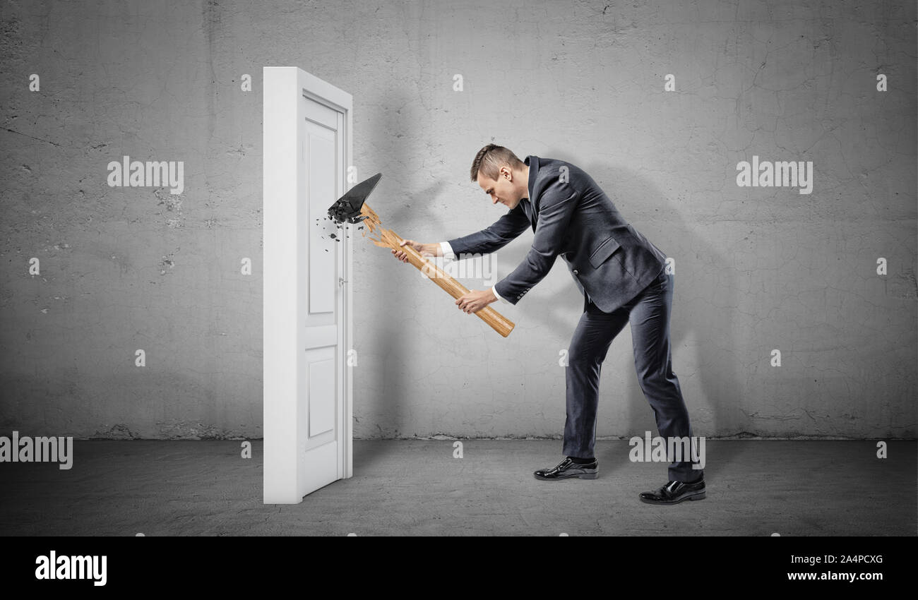 Hit the door hi-res stock photography and images - Alamy