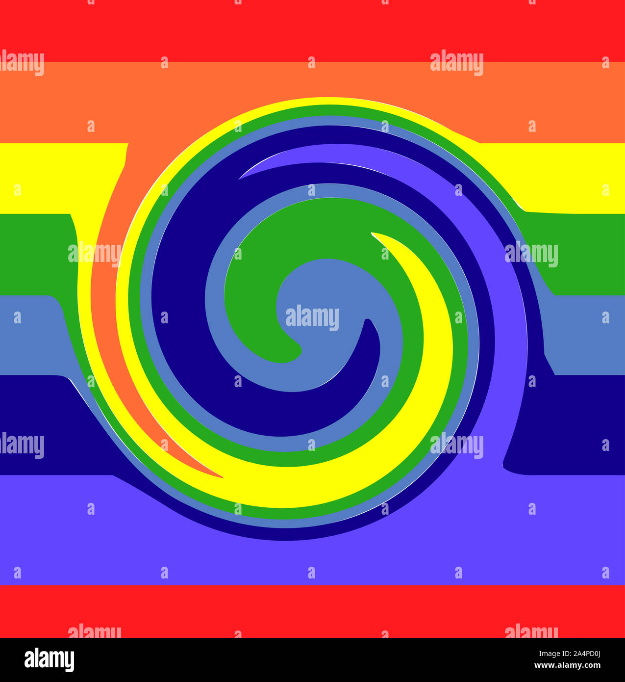 Rainbow opt art background. Seamless pattern. LGBT colors. Abstract ...