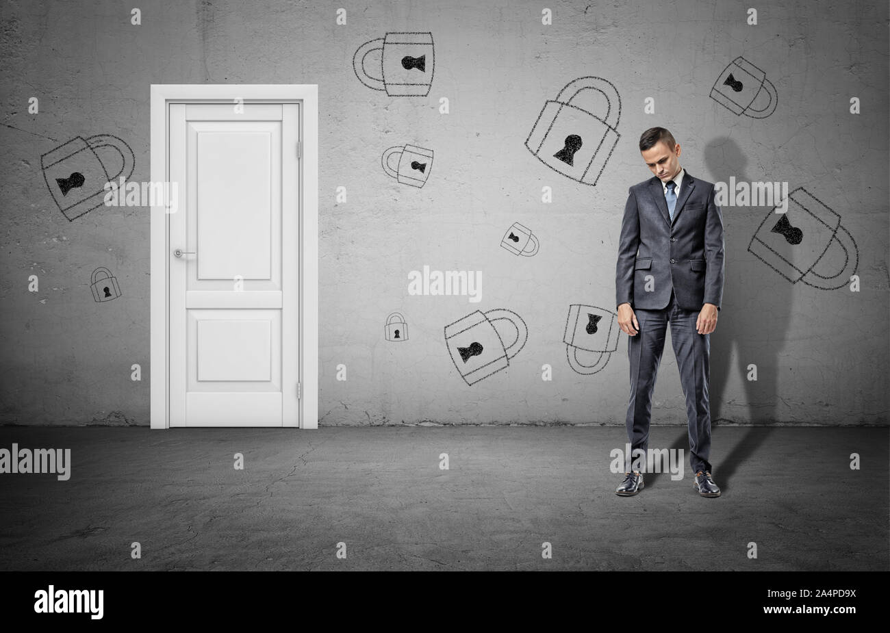 Stressed door hi-res stock photography and images - Alamy