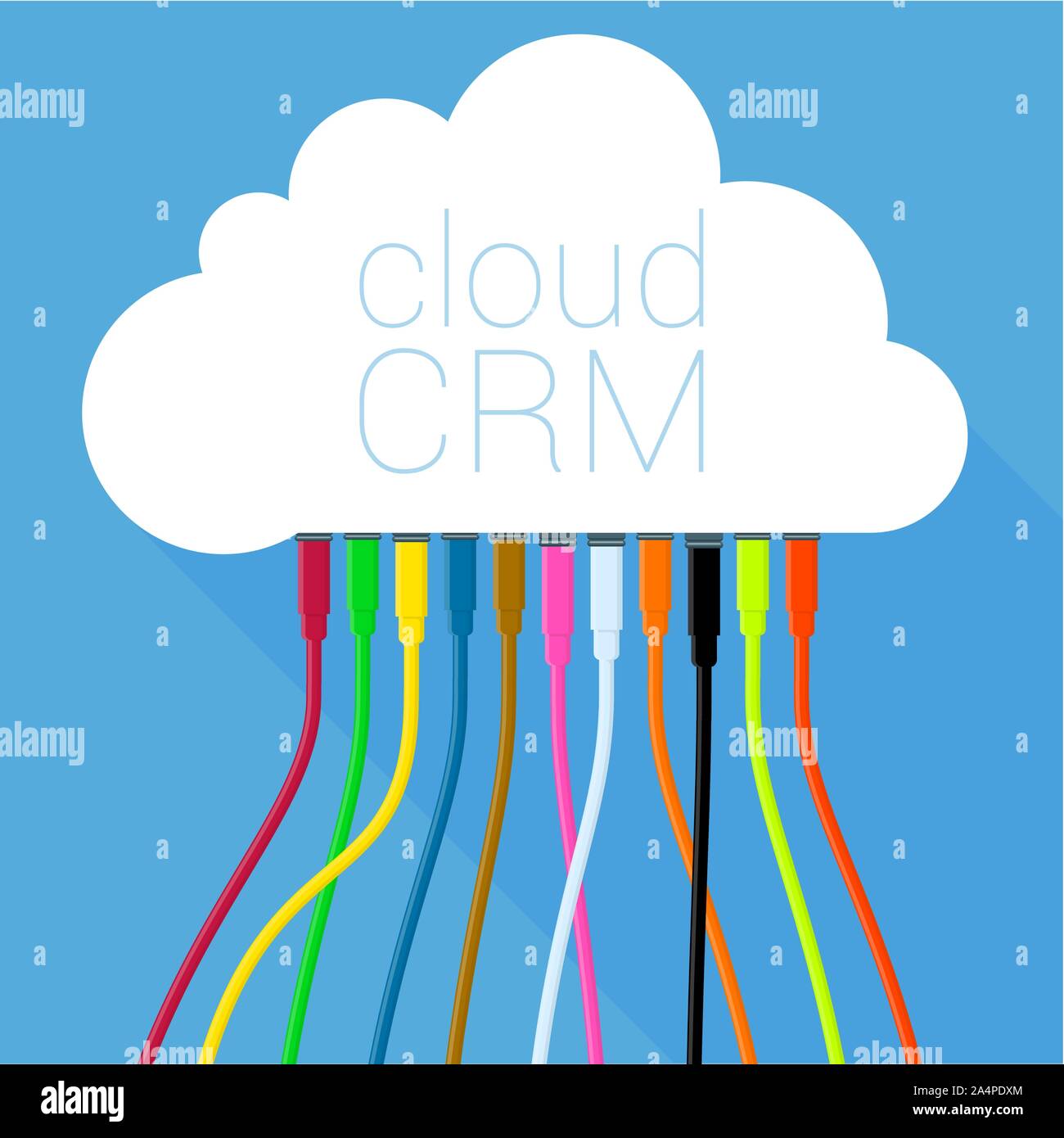 Cloud crm solution vector template Stock Vector Image & Art - Alamy Cloud crm solution vector template Stock Vector Image & Art - Alamy