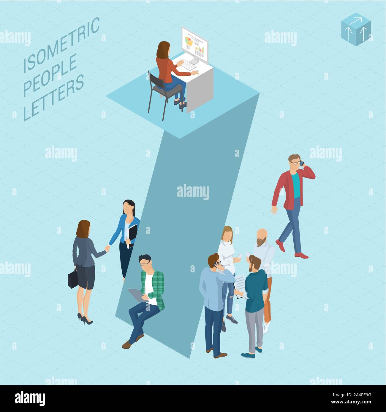 People count Stock Vector Images - Alamy