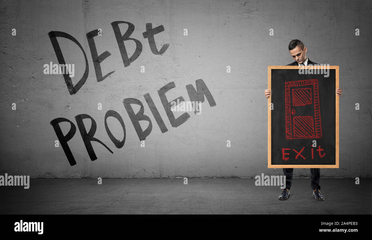 Sad man writing hi-res stock photography and images - Alamy