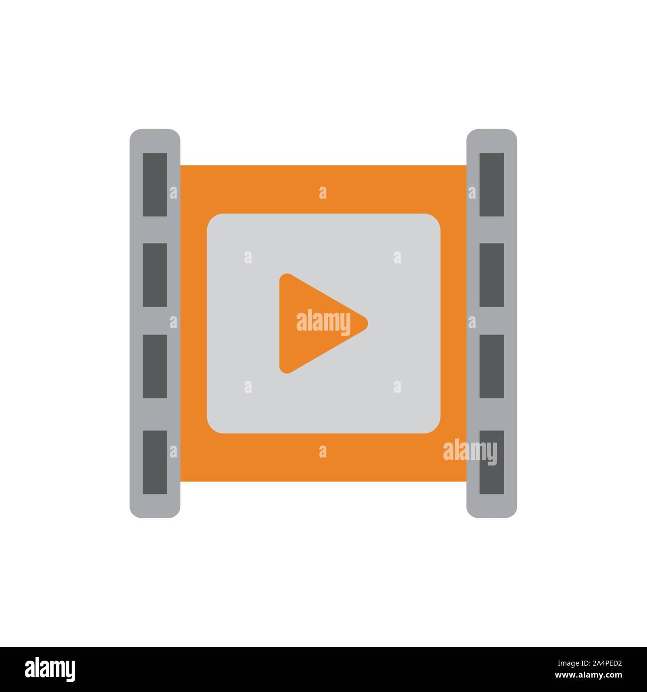 Play icon design, Cinema movie video film media entertainment show and ...