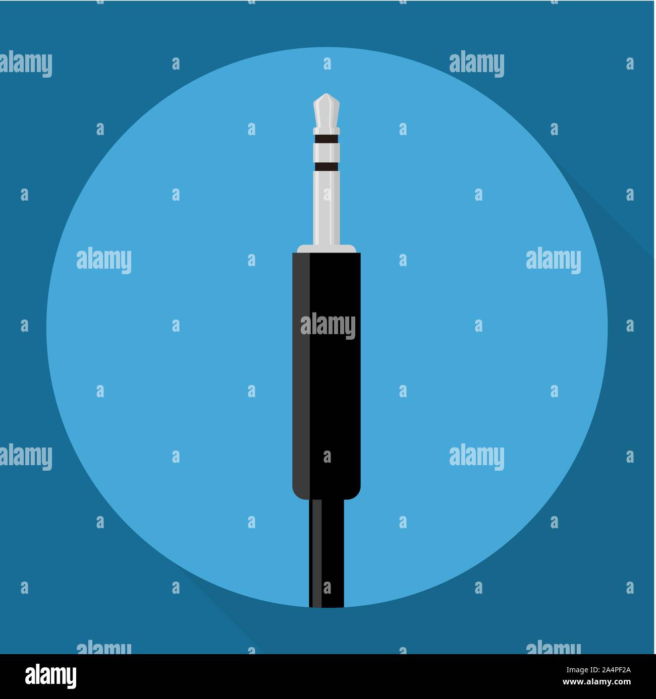 Headphone jack Stock Vector Images - Alamy