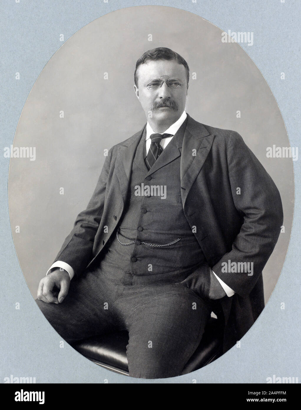 Theodore Roosevelt (1858-1919), 26th President of the United States ...