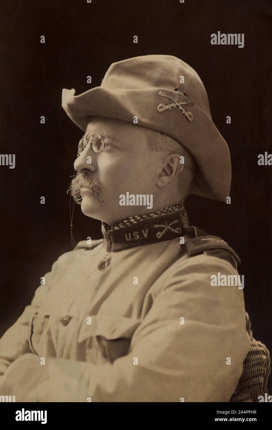 Teddy roosevelt rough riders hi-res stock photography and images - Alamy