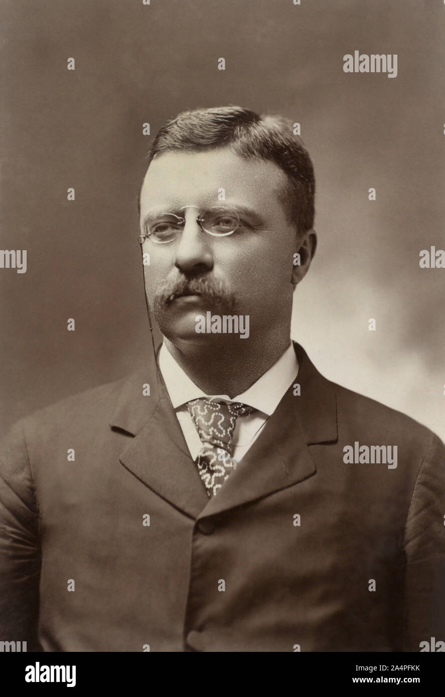 Theodore Roosevelt (1858-1919), 26th President of the United States ...