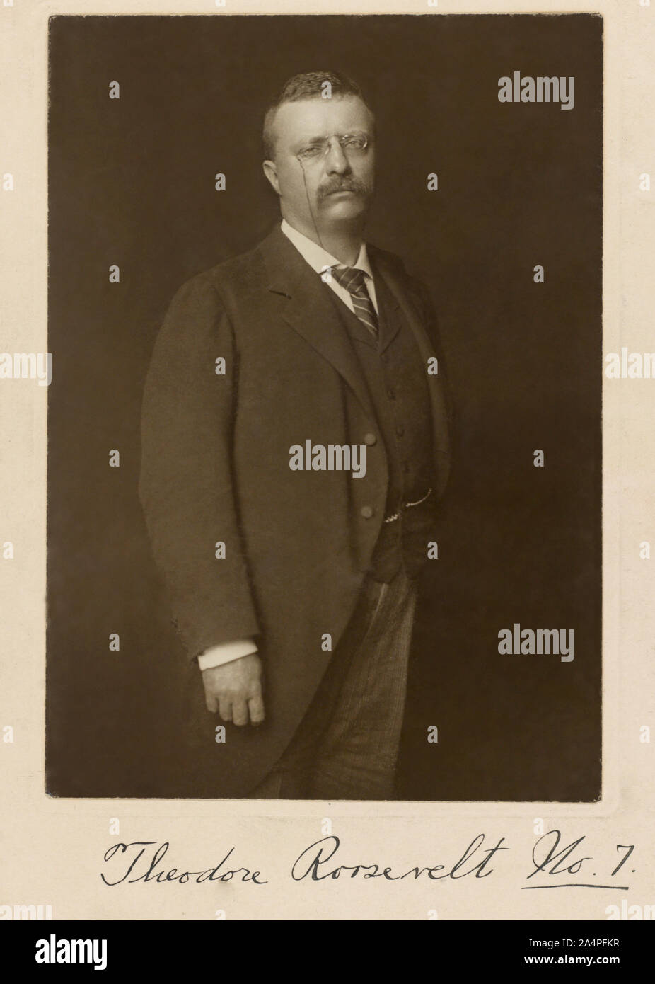 Theodore Roosevelt (1858-1919), 26th President of the United States ...