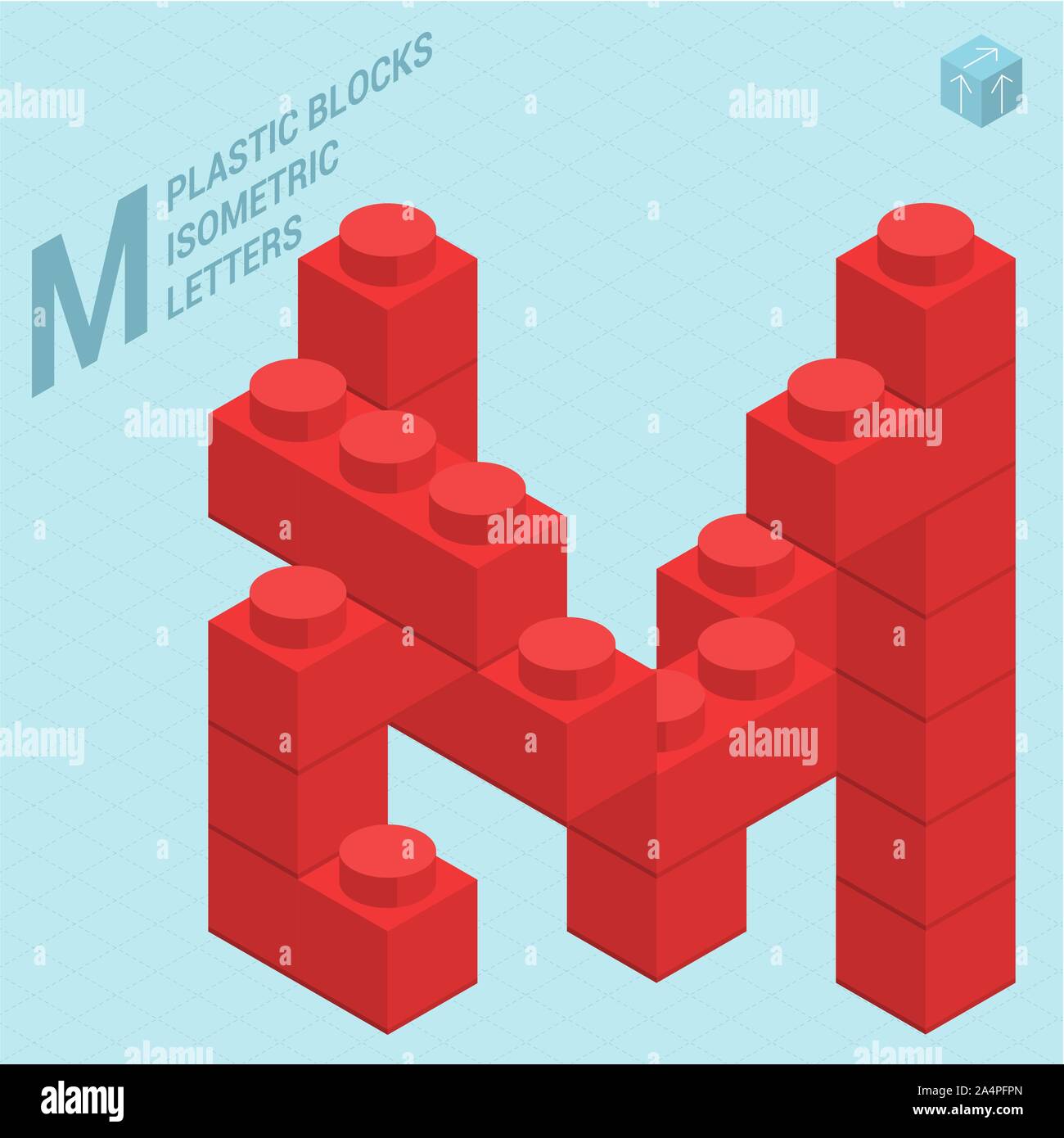 Plastic blocs letters Stock Vector Image & Art - Alamy