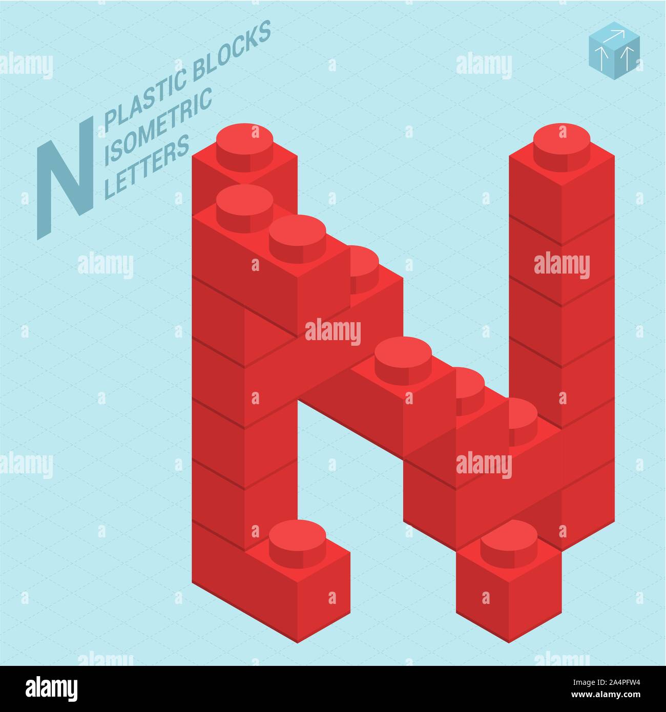 Plastic blocs letters Stock Vector Image & Art - Alamy