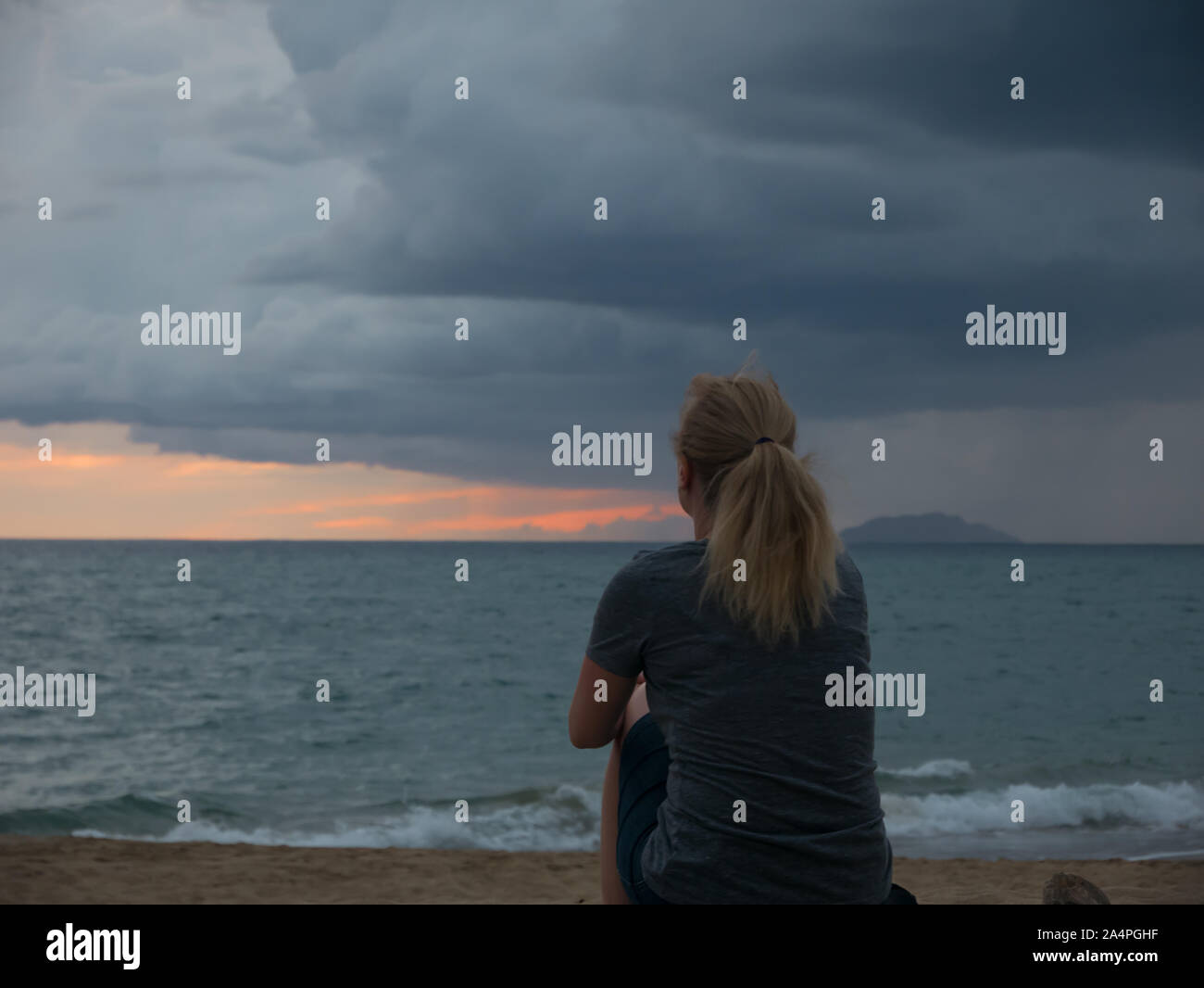 Rincon puerto rico sunset hi-res stock photography and images - Alamy