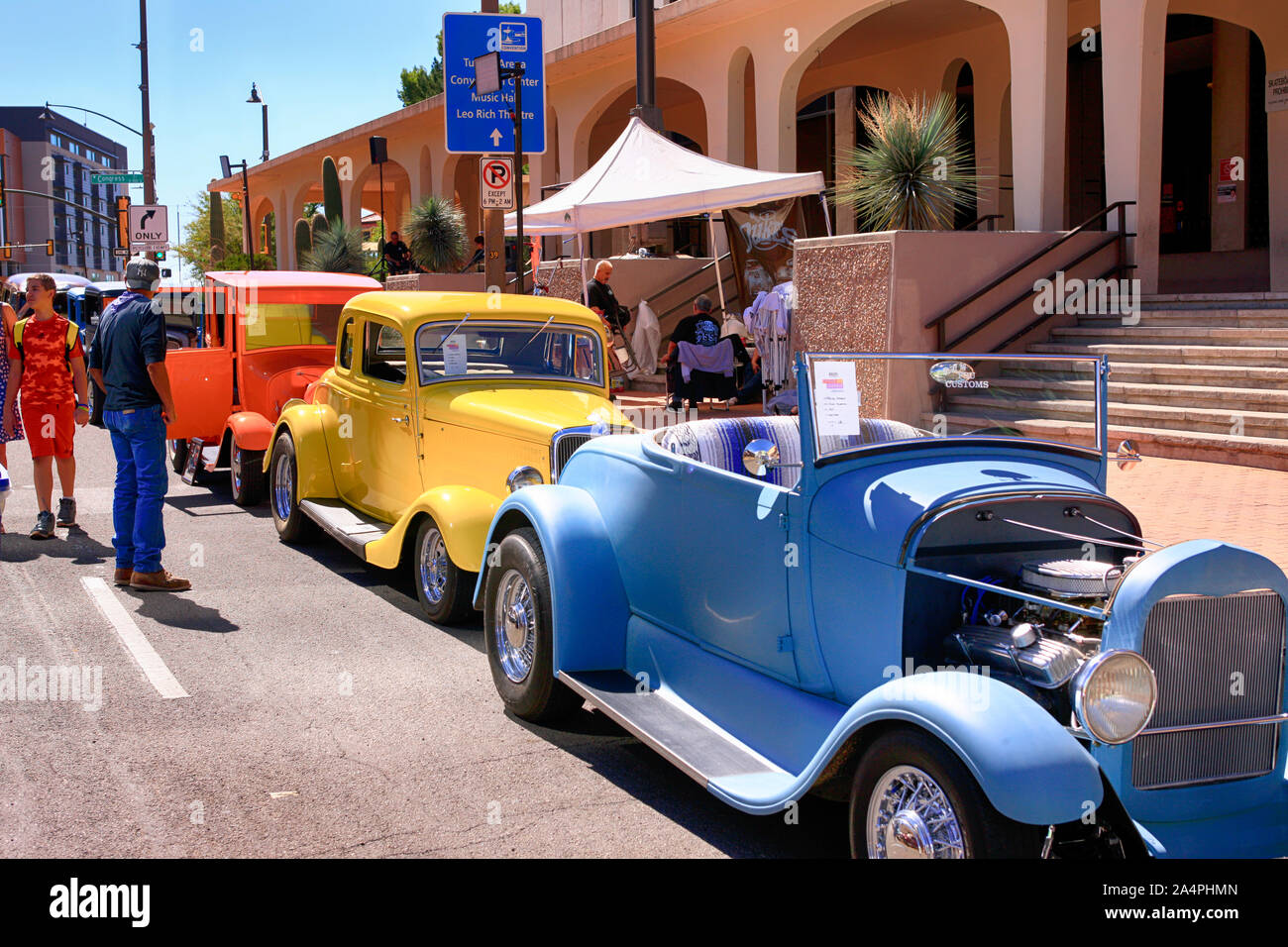 Customized 1930s hotrods on display at the Tucson Meet Yourself ...