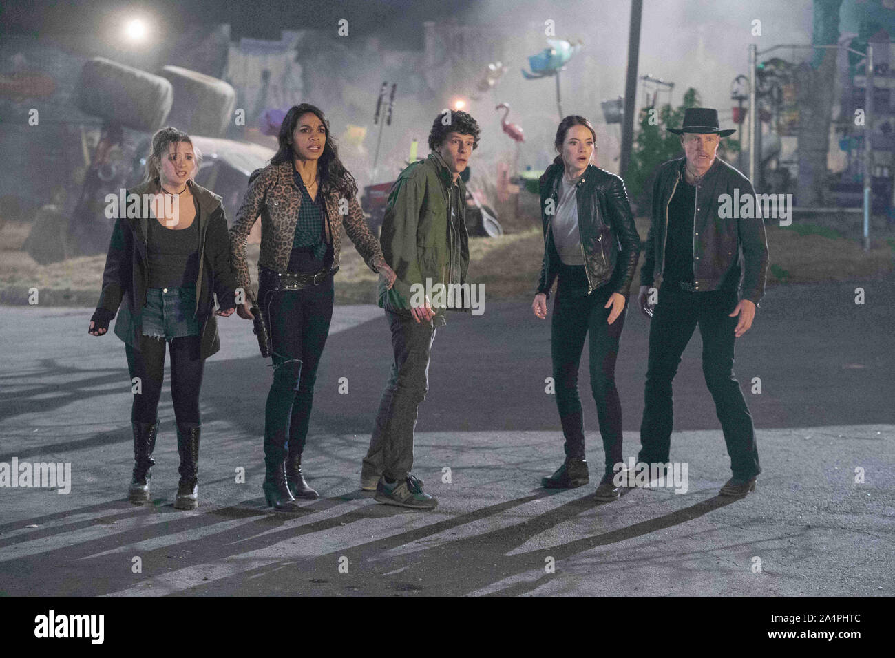 Zombieland emma stone hi-res stock photography and images - Alamy