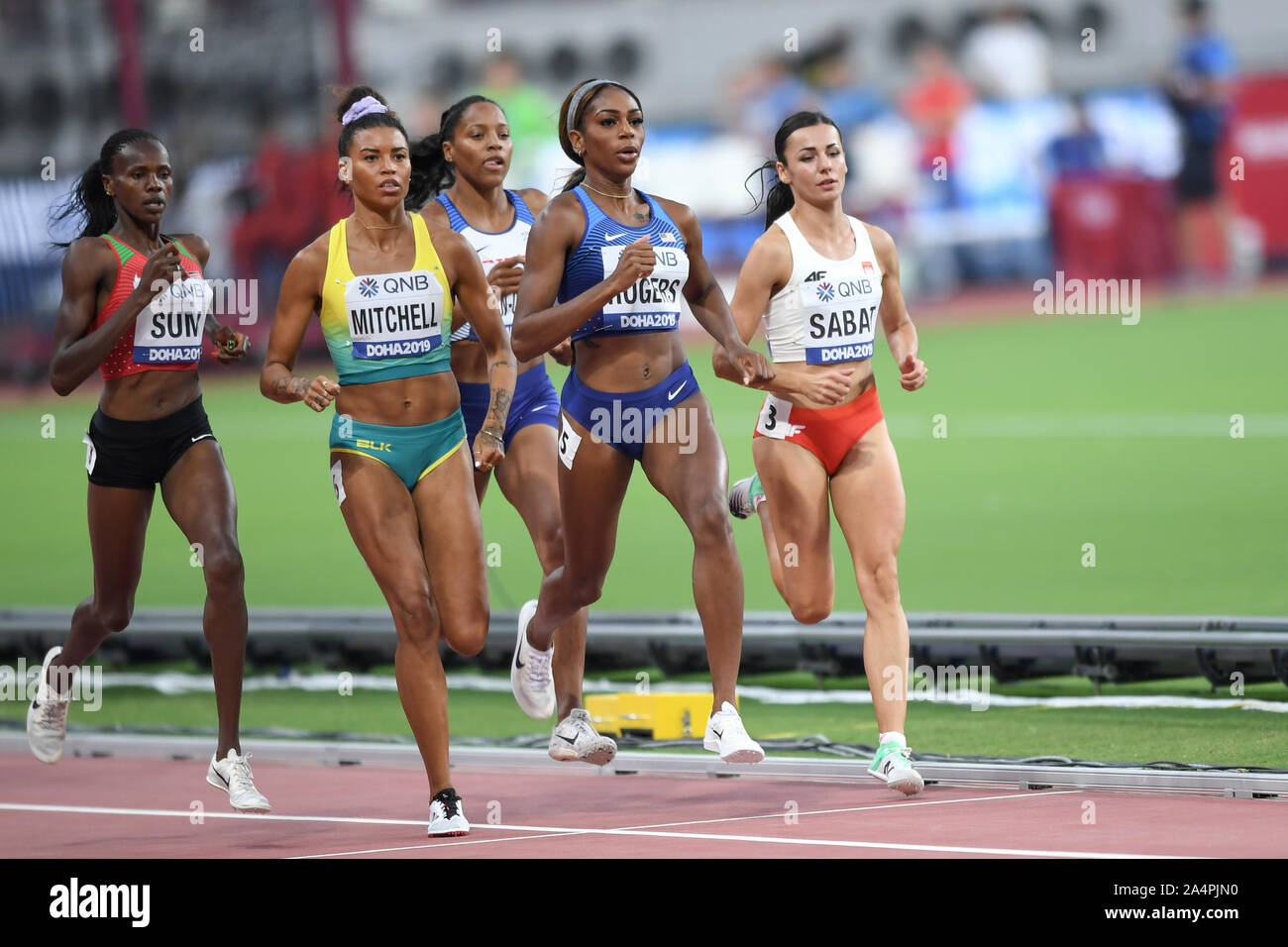 Raevyn Rogers (USA), Morgan Mitchell (Australia), Anna Sabat (Poland ...