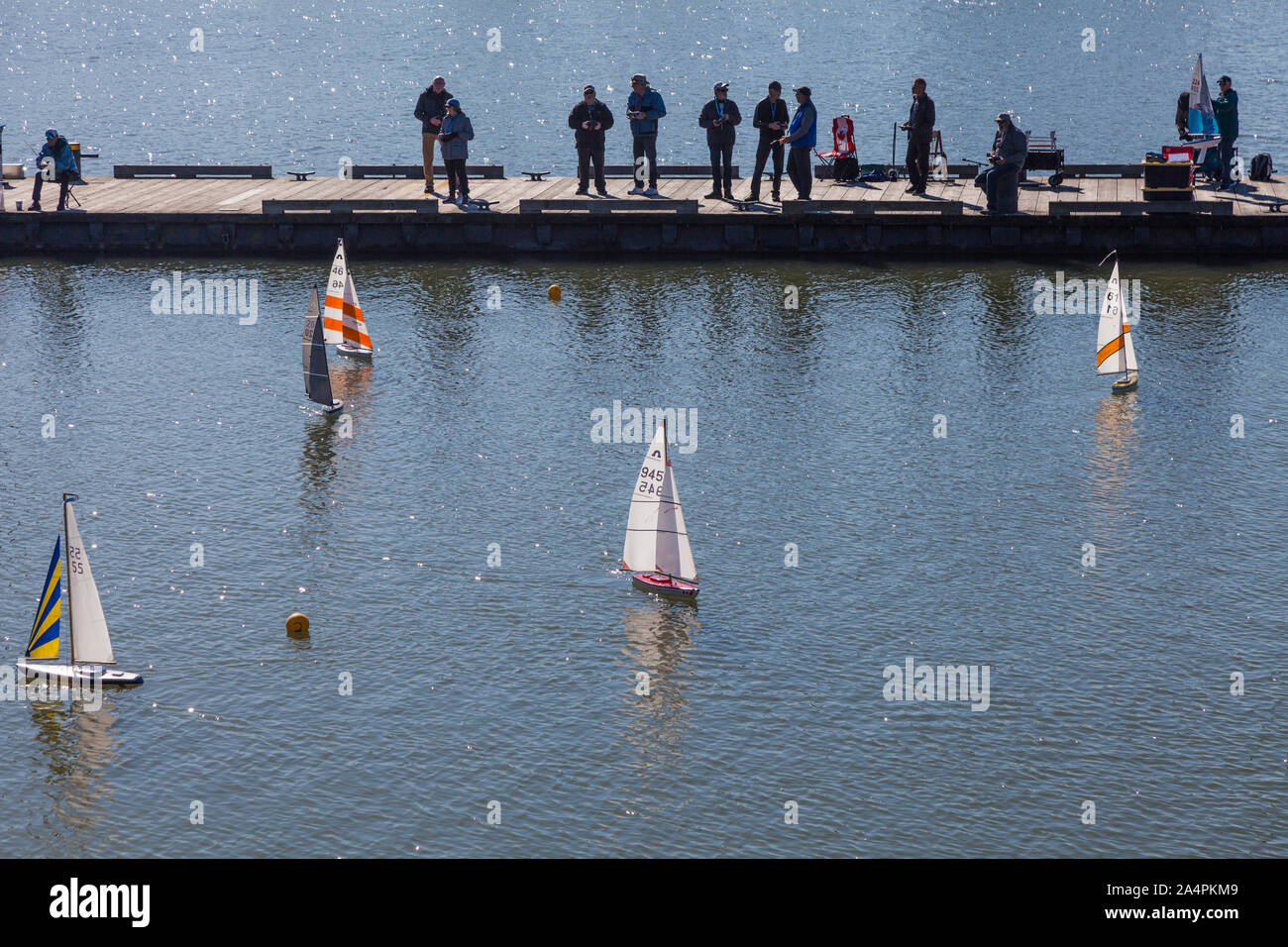 Sailing boat race buoy hi-res stock photography and images - Alamy