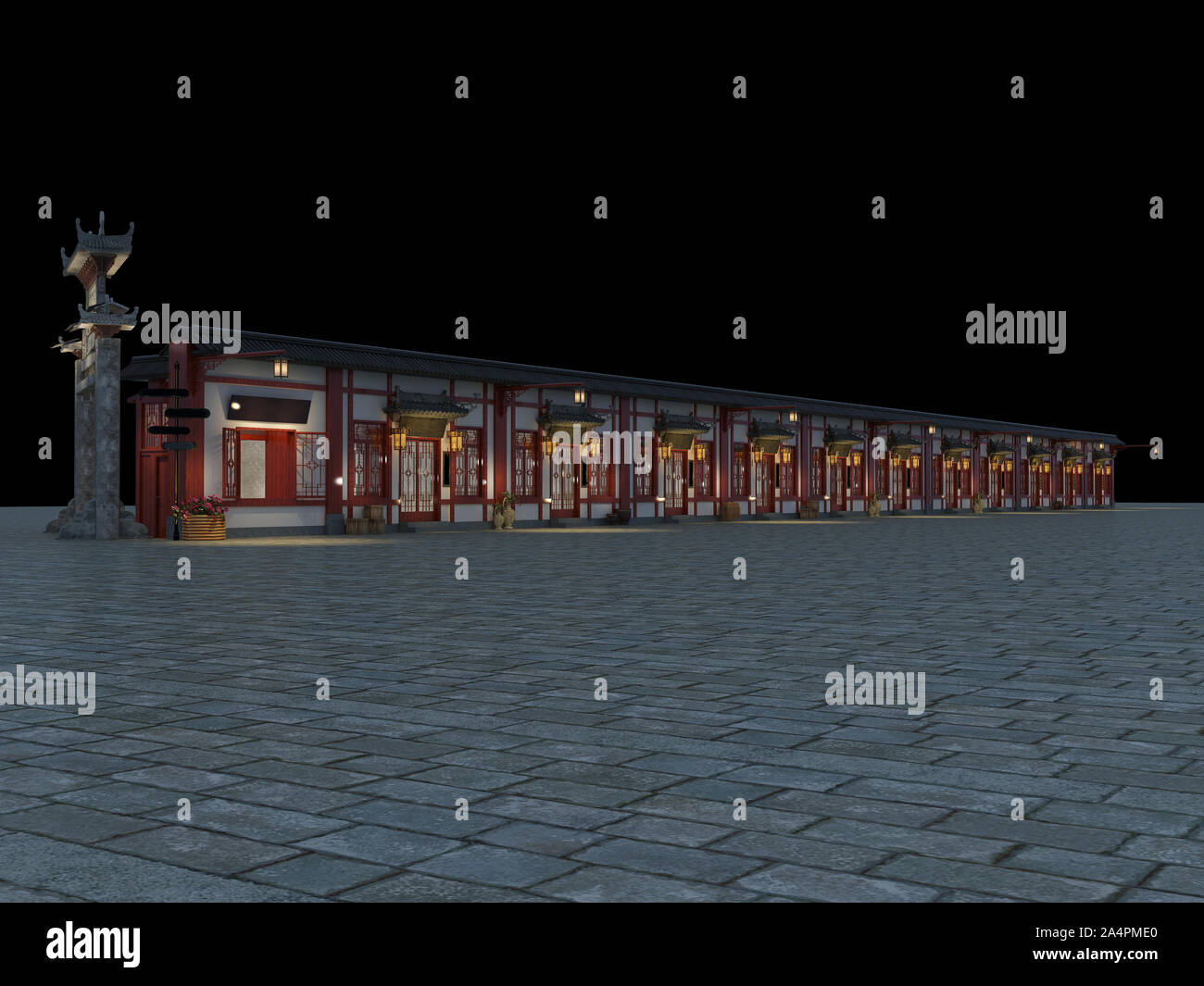 Front view shop exterior design hi-res stock photography and images - Alamy