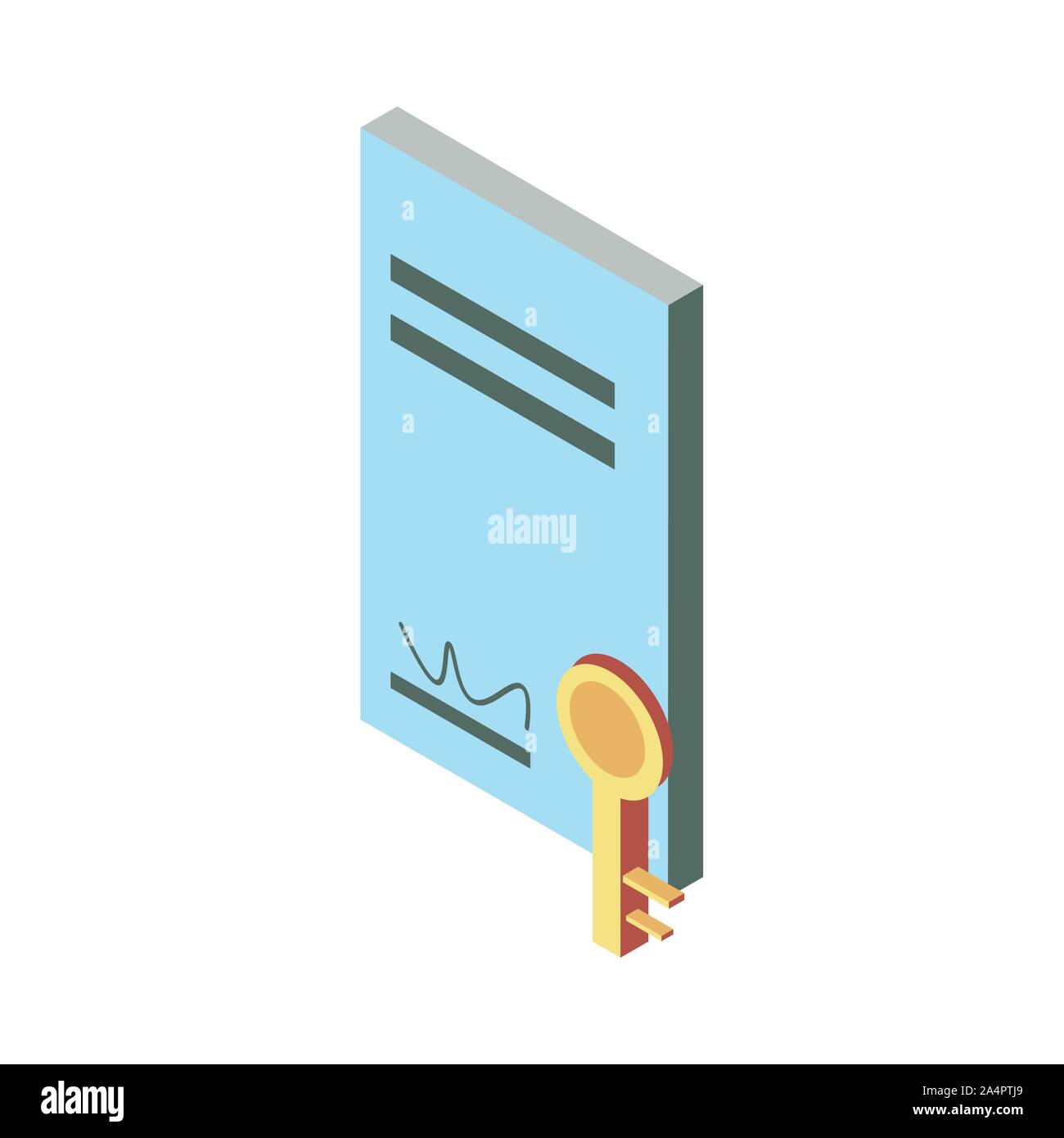 Document icon design, Real estate residential architecture property ...