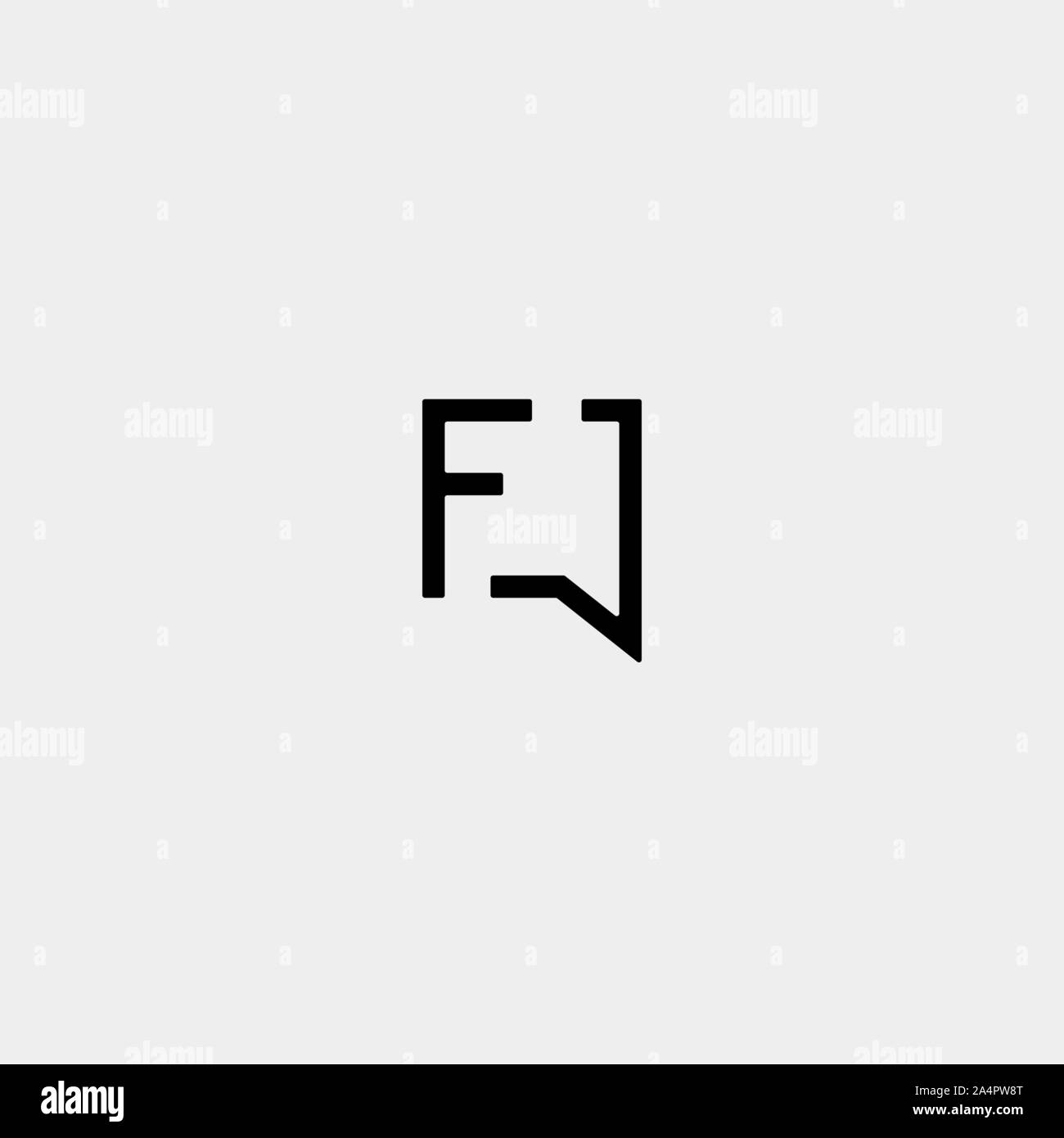 Letter F Chat Logo Template Vector Design Stock Vector Image & Art - Alamy