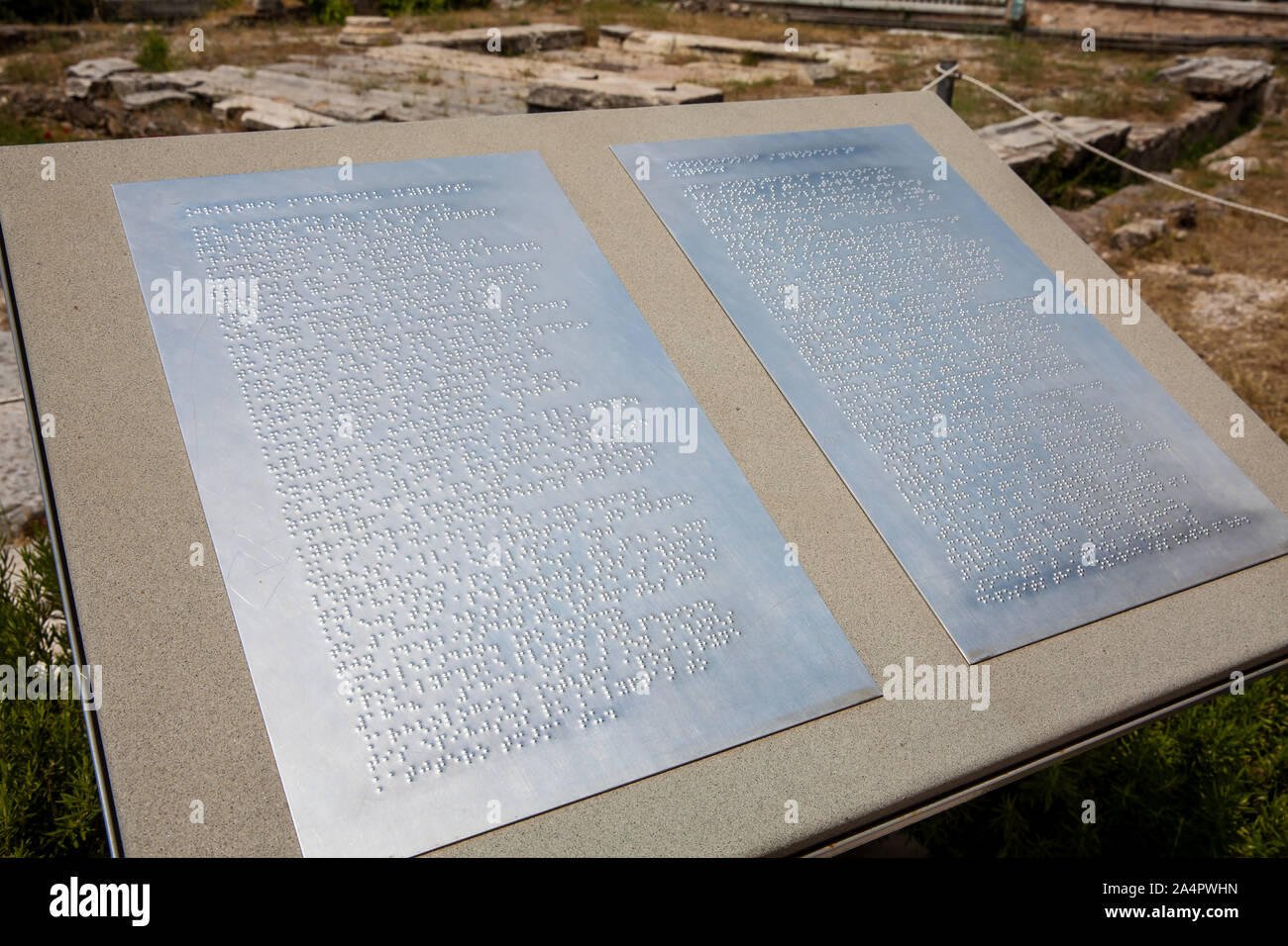The braille system hi-res stock photography and images - Alamy