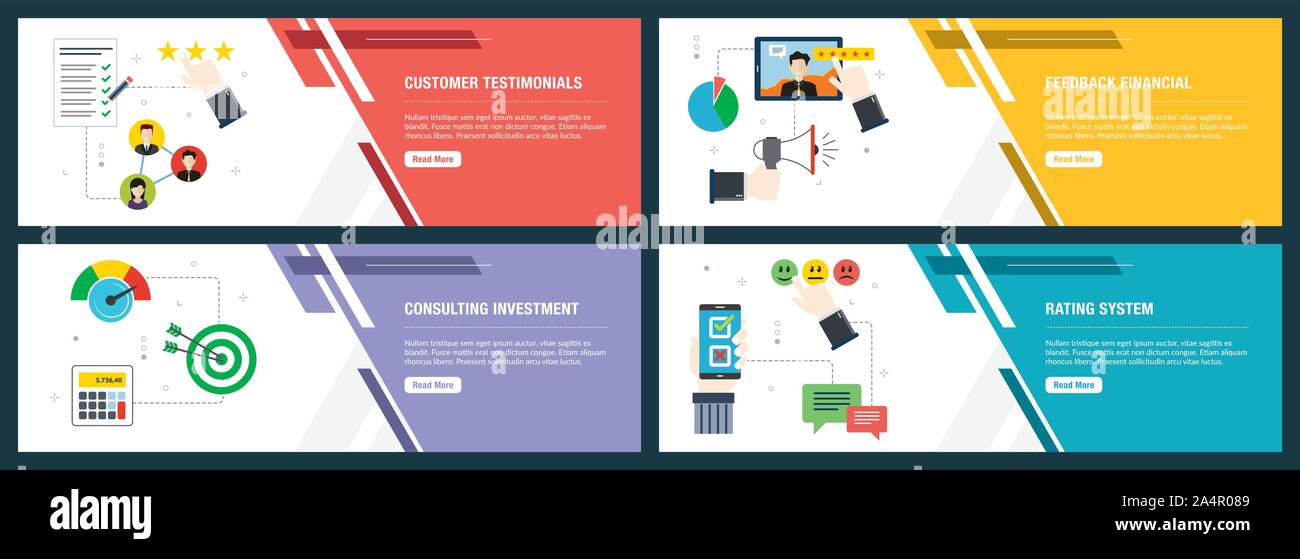 Customer satisfaction analysis vector vectors hi-res stock photography ...