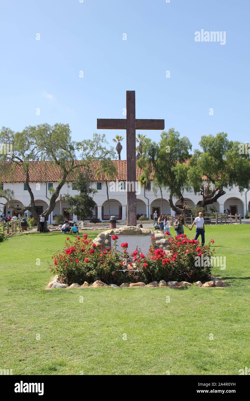 Los Angeles California religious monument Stock Photo - Alamy