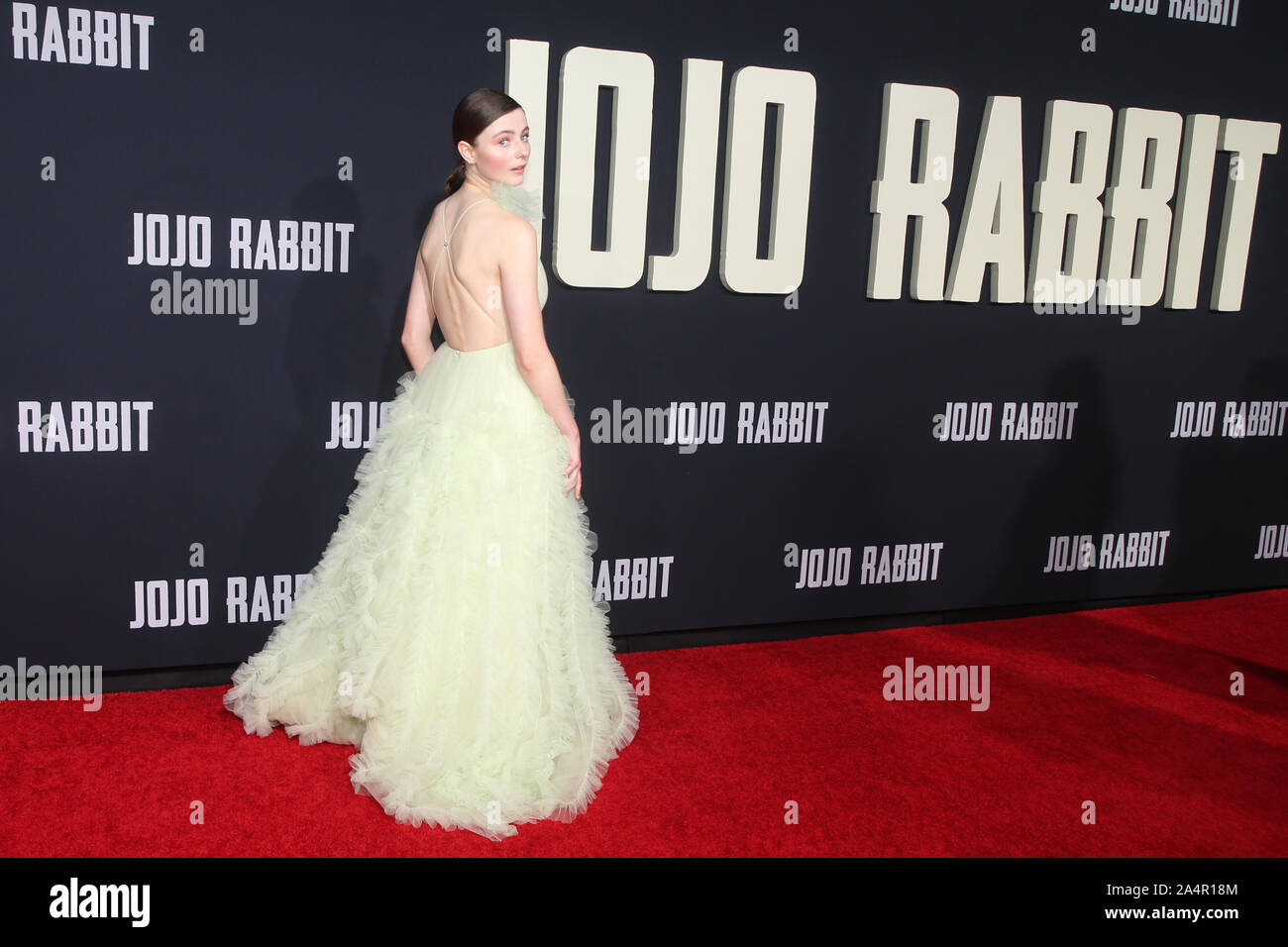 Los Angeles, Ca. 15th Oct, 2019. Thomasin McKenzie at the Los Angeles ...
