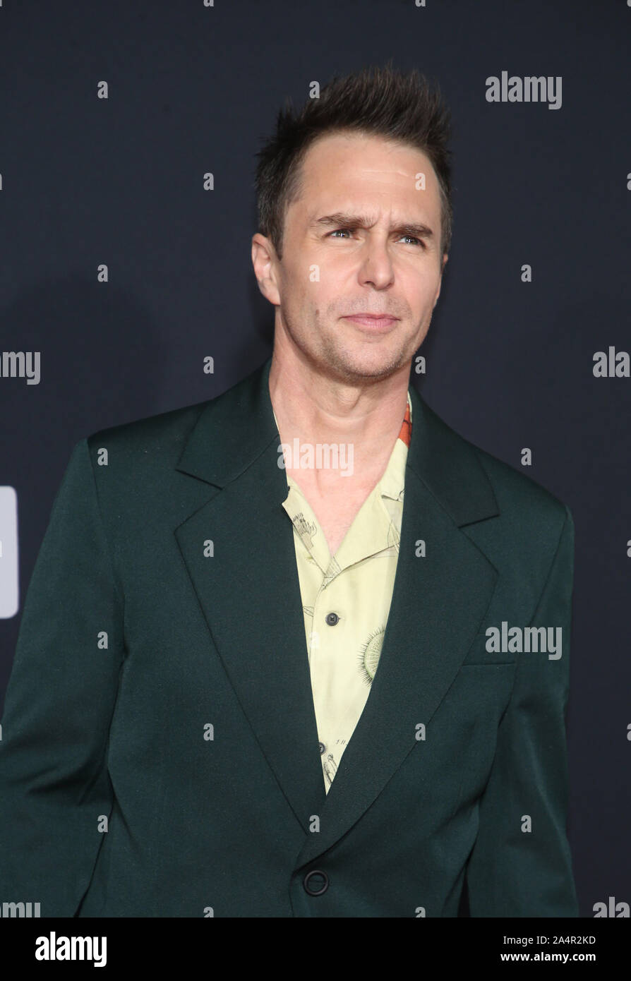 Los Angeles, Ca. 15th Oct, 2019. Sam Rockwell at the Los Angeles ...