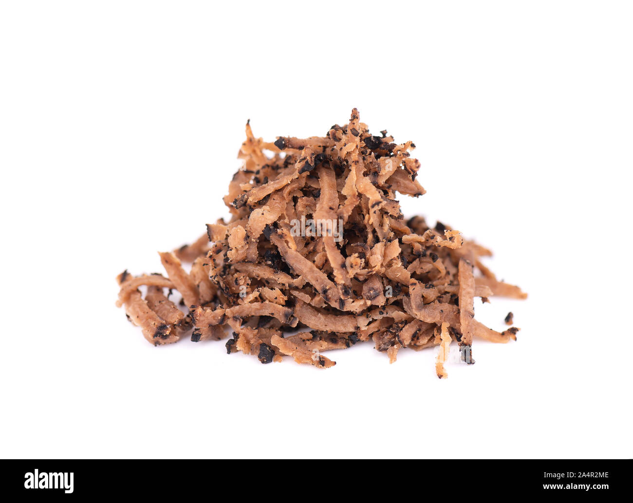 Grated Truffle. Fresh black truffles isolated on a white background ...