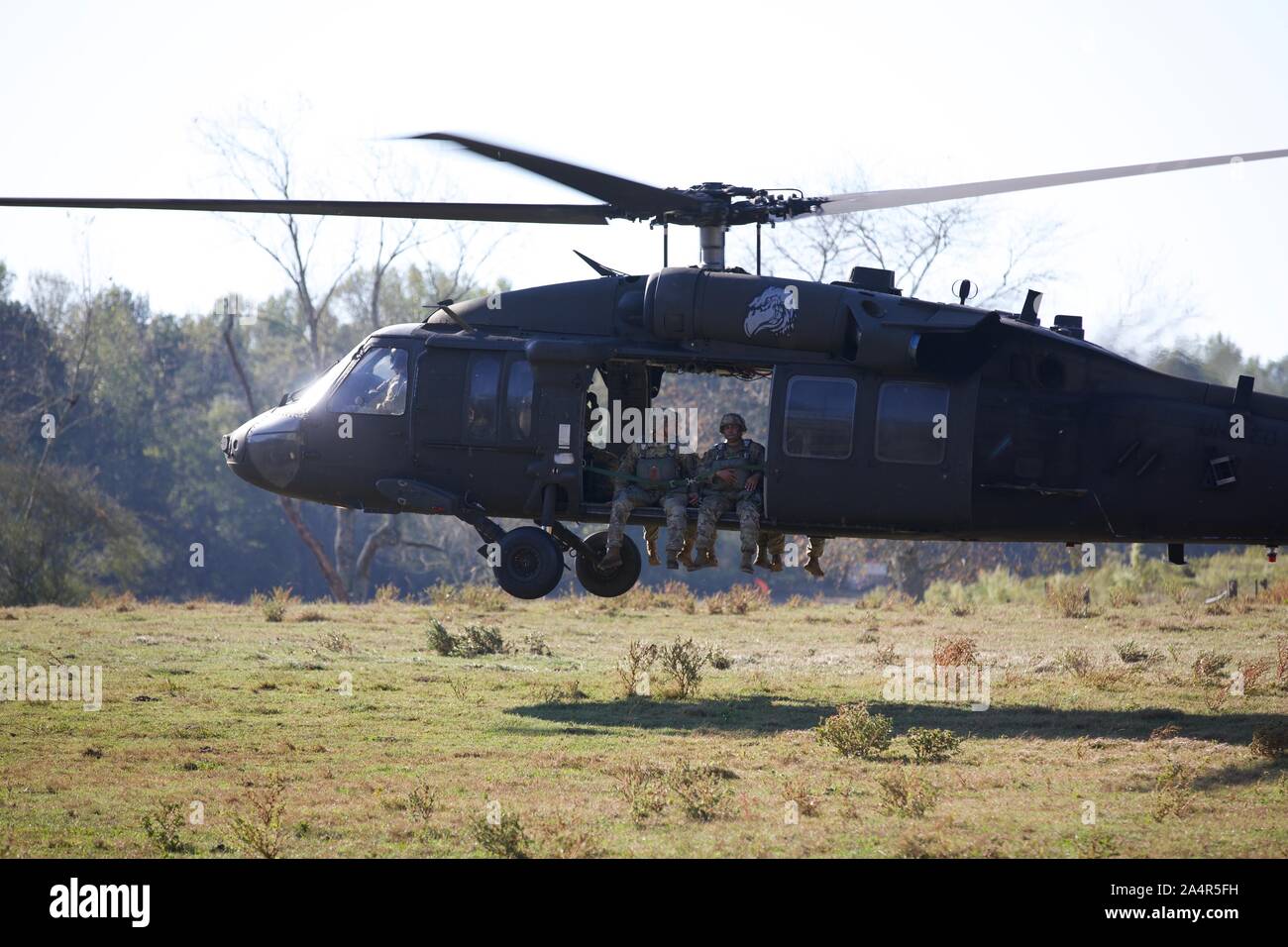 A group of U.S. Army Rangers, assigned to the 5th Ranger Training ...