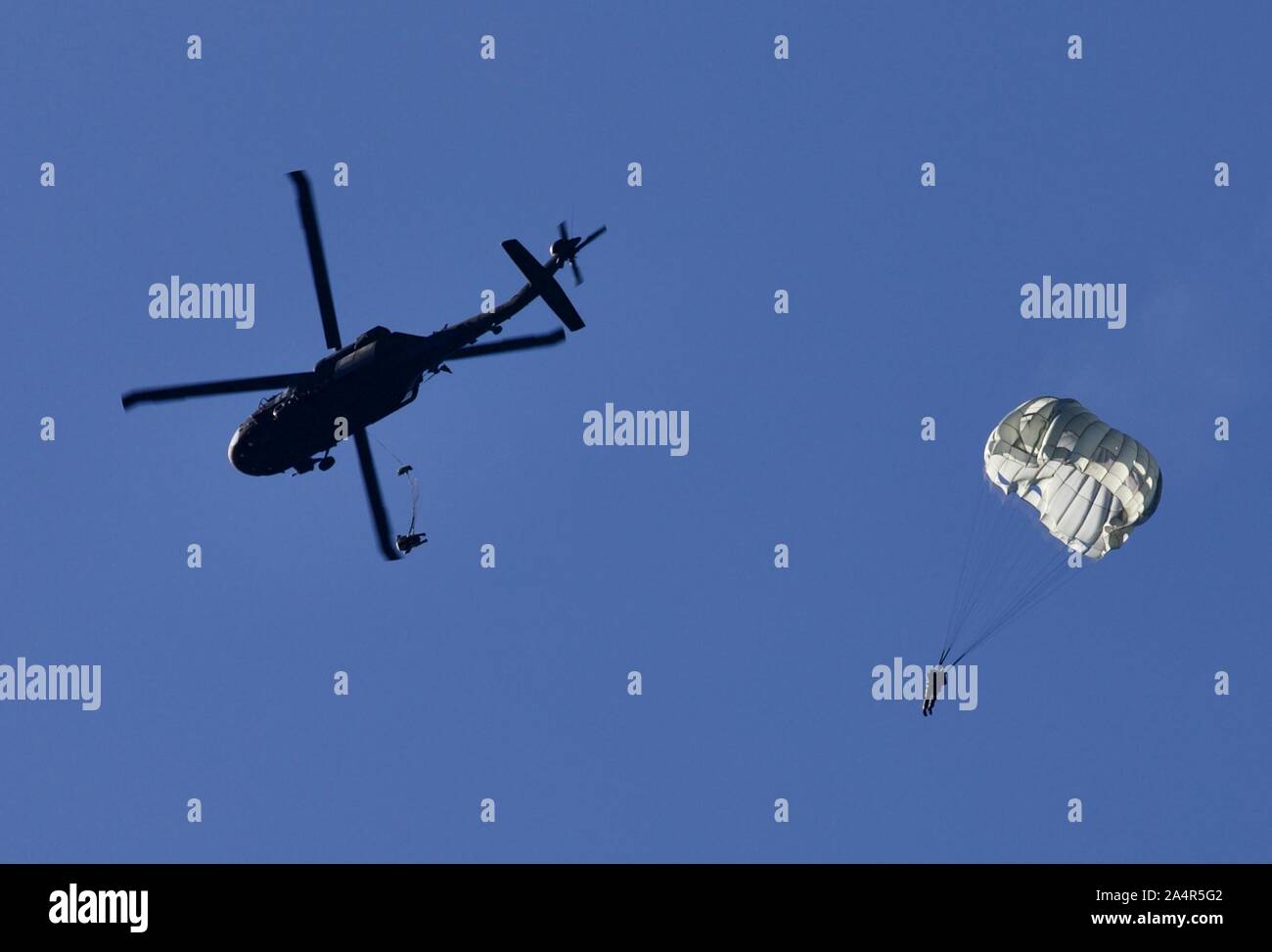 A group of U.S. Army Rangers, assigned to the 5th Ranger Training ...