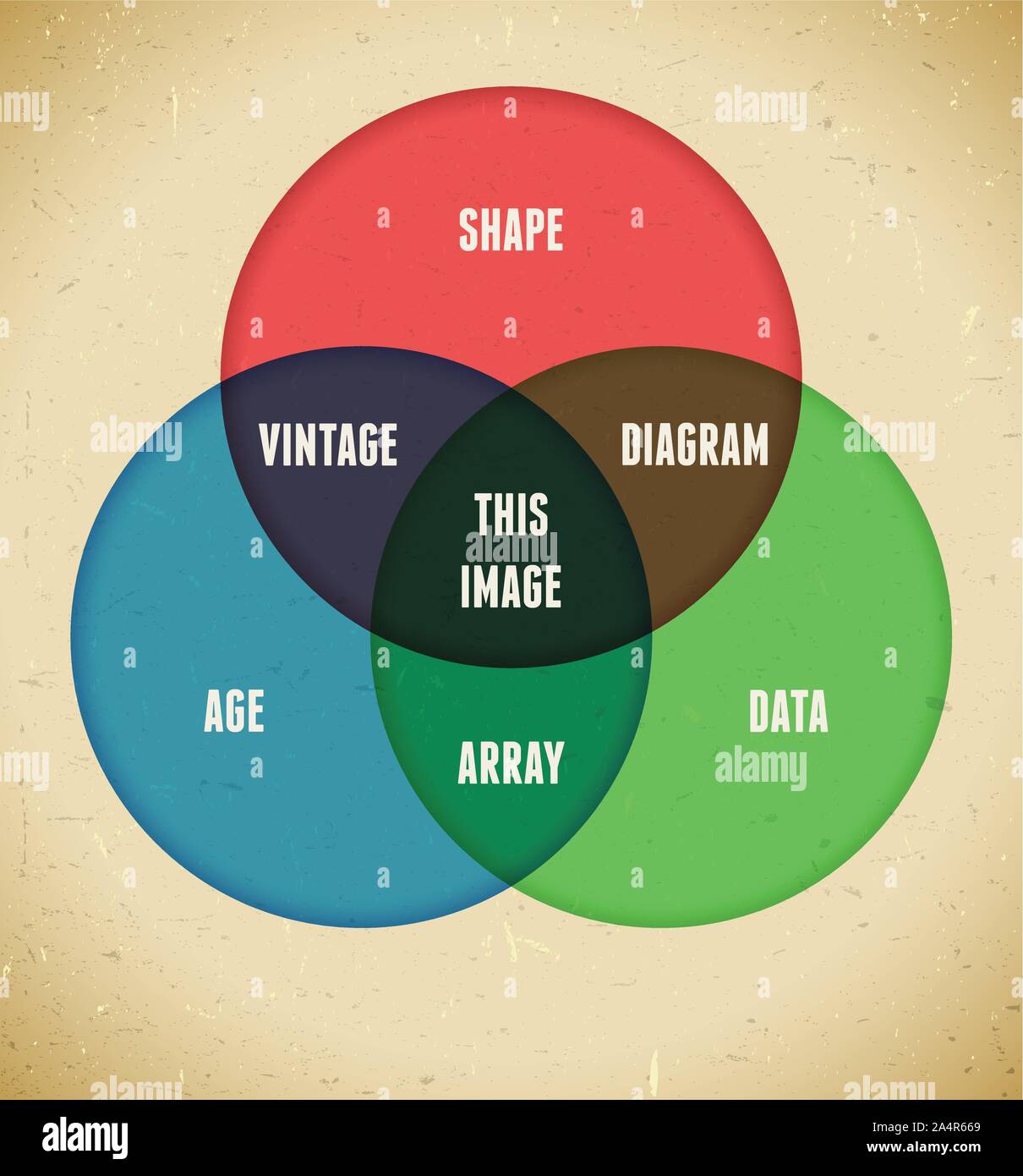 Infographics With Intersecting Circles Stock Vector Image And Art Alamy