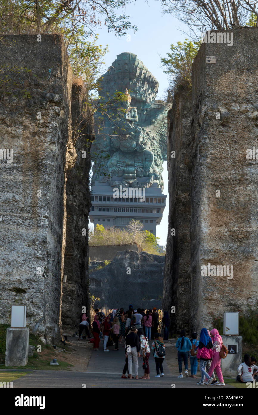 Garuda Wisnu Kencana statue, completed in 2018 and 120.9 metres tall ...