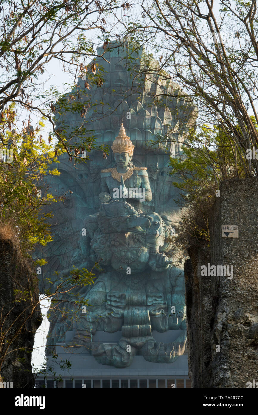 Garuda Wisnu Kencana statue, completed in 2018 and 120.9 metres tall ...