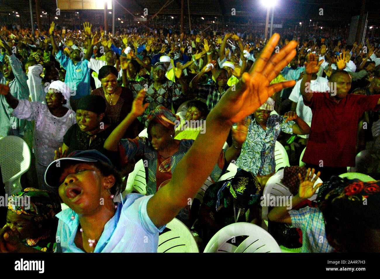 Nigeria lagos night hi-res stock photography and images - Alamy