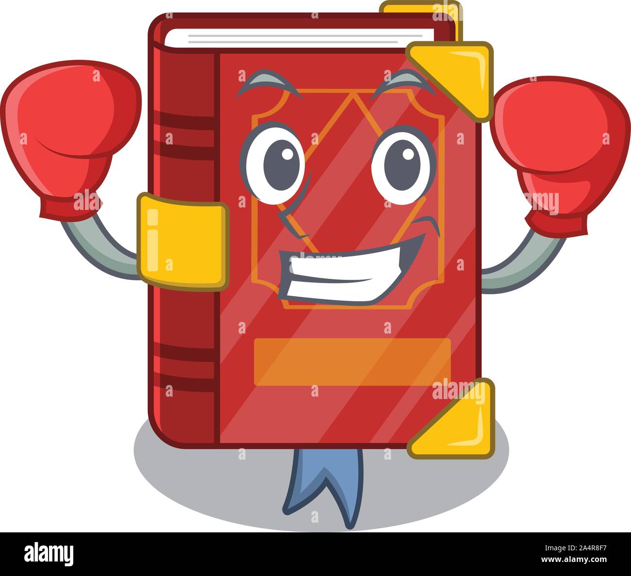 Boxing magic spell book in the cartoon Stock Vector Image & Art - Alamy