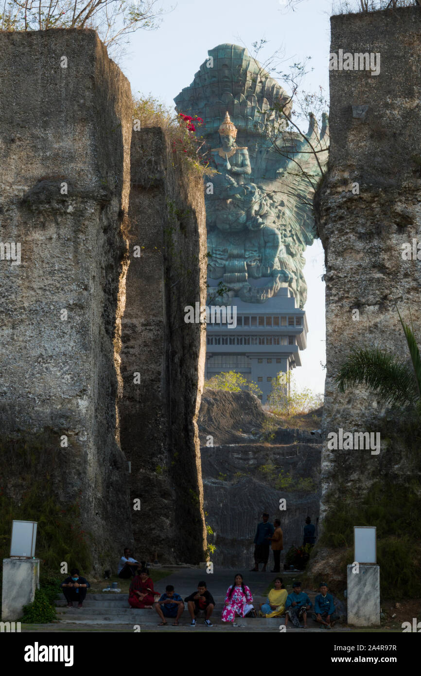 Garuda Wisnu Kencana statue, completed in 2018 and 120.9 metres tall ...