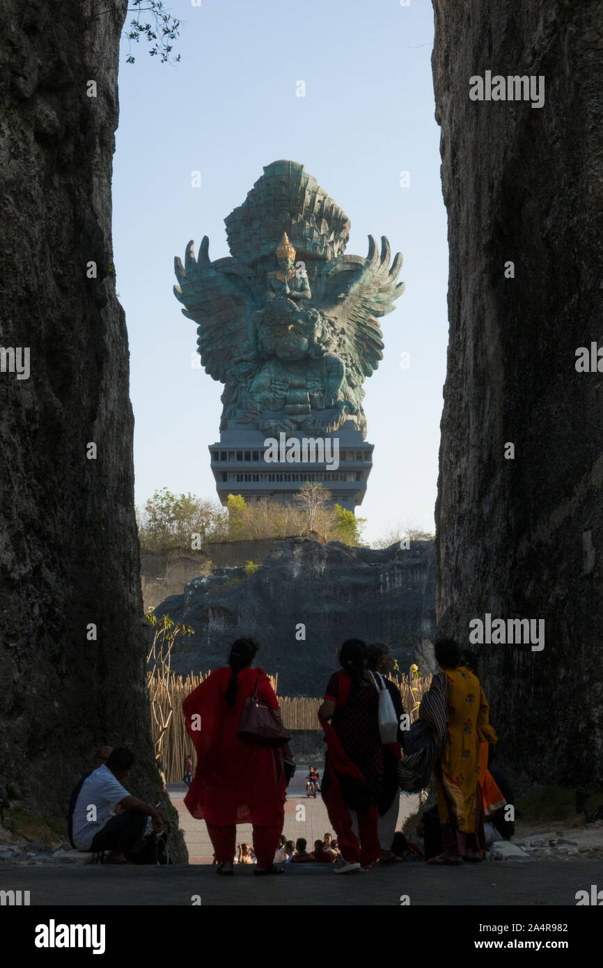 Garuda Wisnu Kencana statue, completed in 2018 and 120.9 metres tall ...
