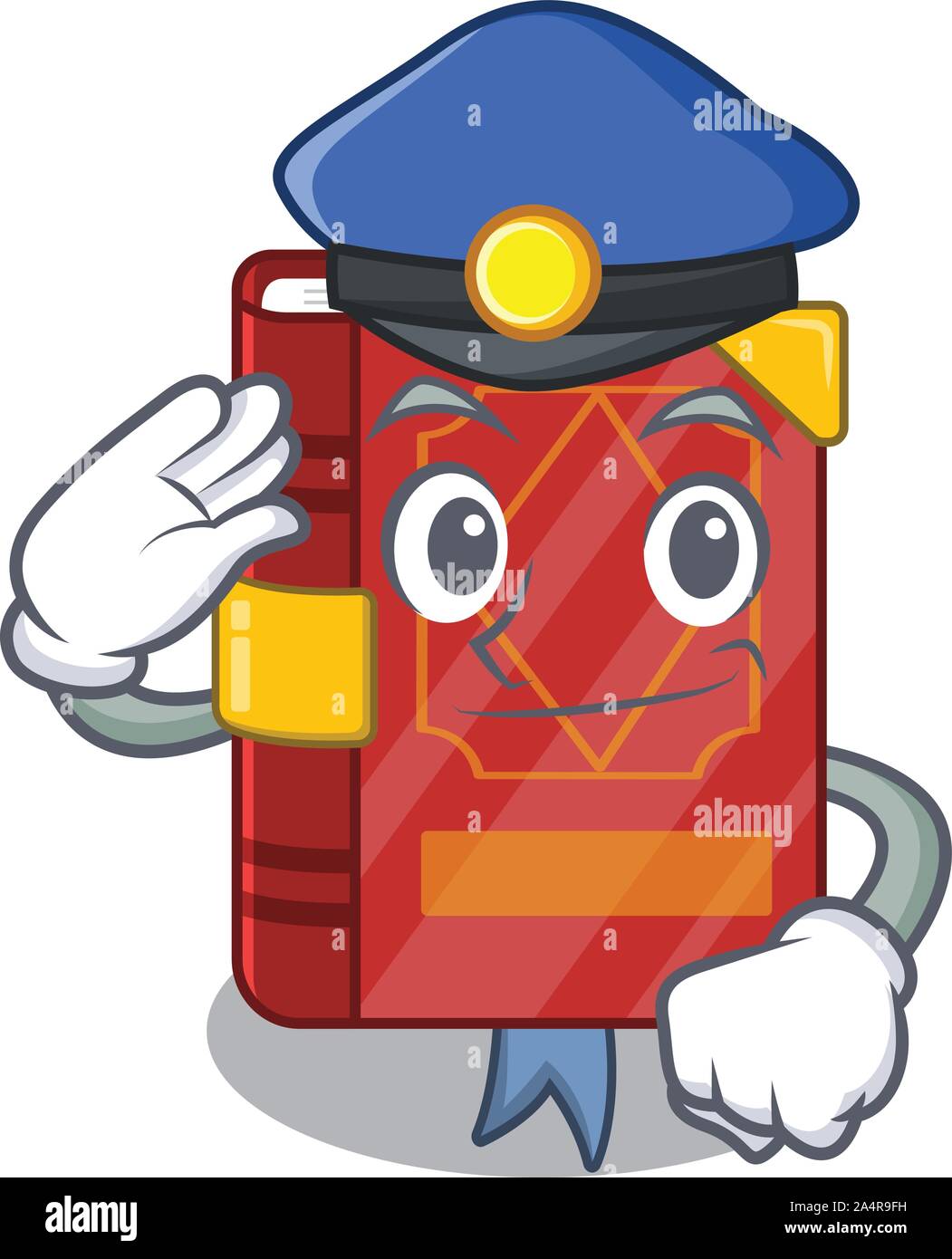 Police magic spell book in the cartoon Stock Vector Image & Art - Alamy