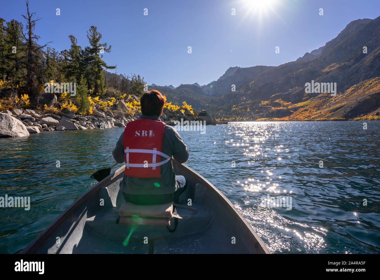 Fall Colors Bishop California Stock Photo - Alamy