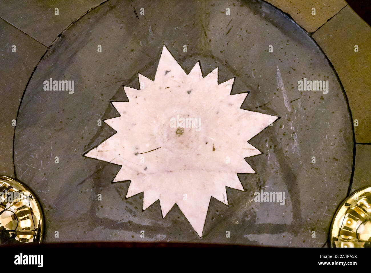 Marble Compass US Capitol Crypt Washington DC. Bottom of Capitol ...
